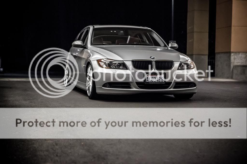 2006 BMW 325i lowered on h&r coilovers