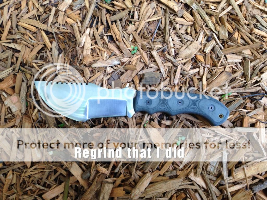 Problems encountered regrinding a TOPS Tracker | BladeForums.com