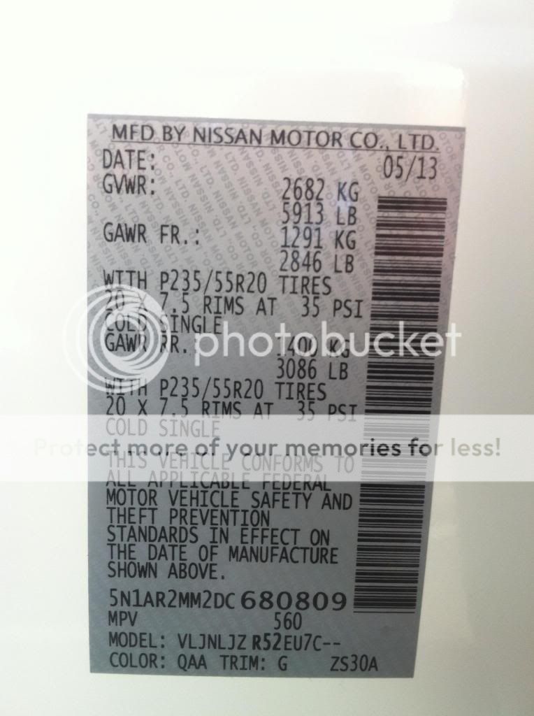 Paint color code | Nissan Pathfinder Forum