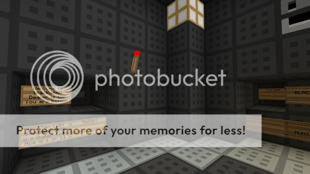 Fully-Functional, Virtual Blackjack Machine - Redstone Creations - Redstone Discussion and ...