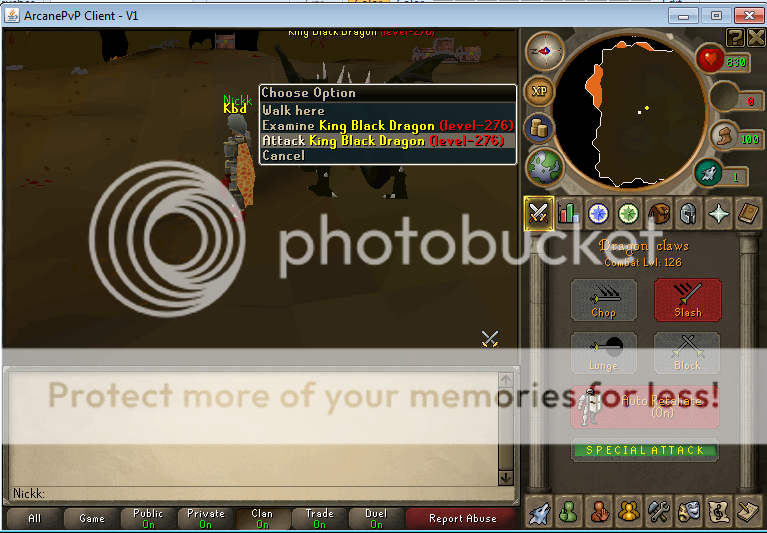 ArcanePvP - 317 Runescape Private Server - Claws, Bosses, Etc ...