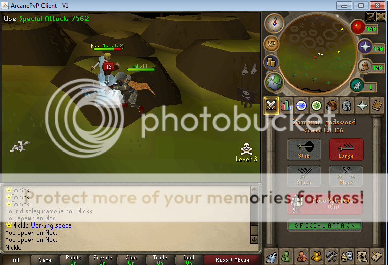 ArcanePvP - 317 Runescape Private Server - Claws, Bosses, Etc ...