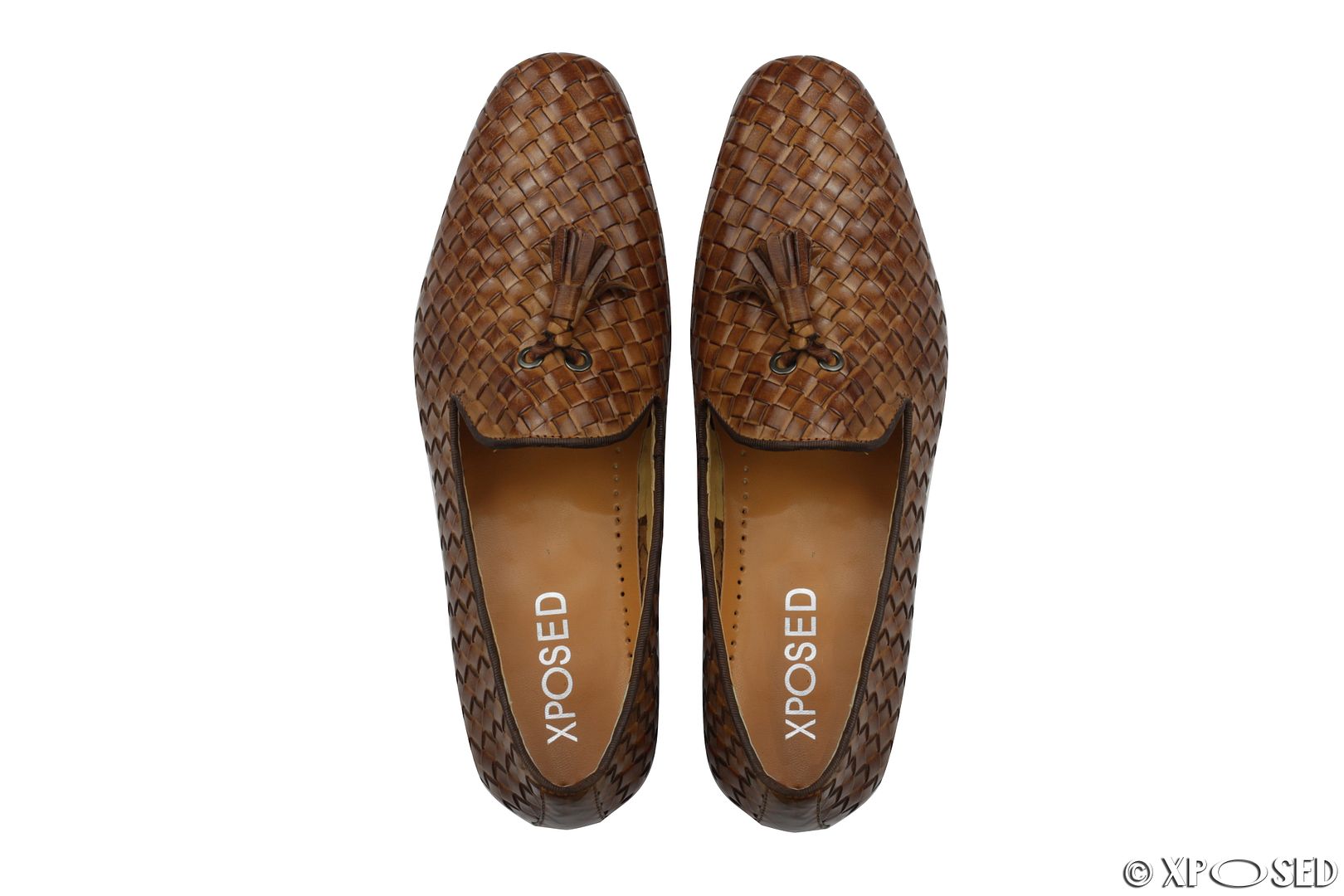 chaussure cuir tresse homme